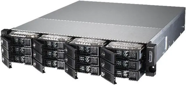 QNAP UX-1200U-RP-US Economical RAID Expansion Enclosure for Turbo NAS ...