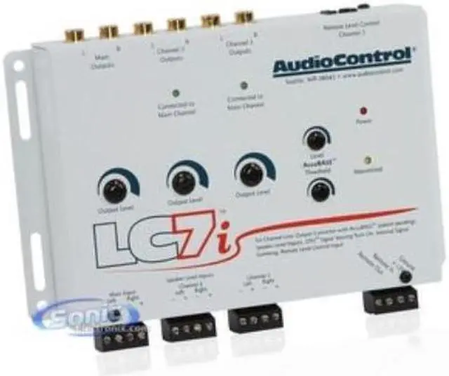 Audiocontrol LC7i BLACK 6-Chan Line Output Converter - Newegg.com