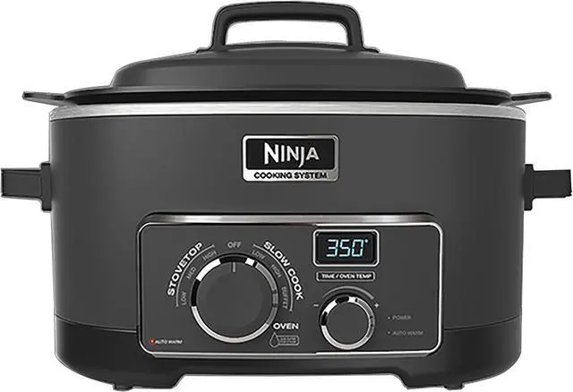 Refurbished: Ninja MC702 Multi Cooker 3-in-1 Cooking System, Black ...