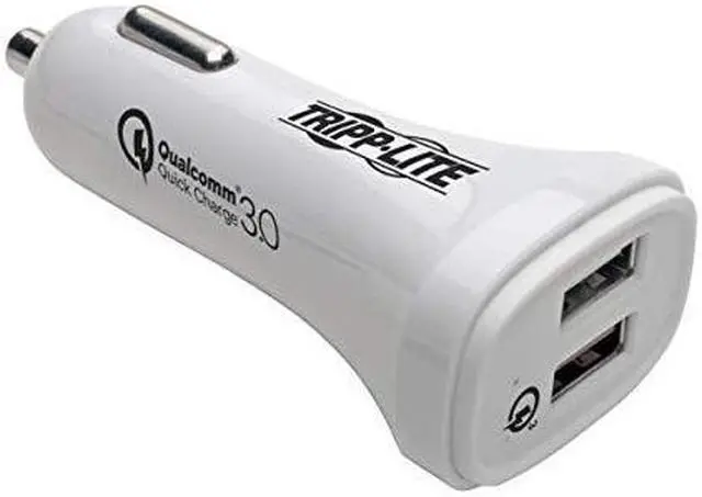 Tripp Lite U280-C02-S-QC3U USB Car Charger, Quick Charge - Dual USB-A 3.0, UL 2089 Certified ...