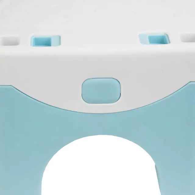 Kids Kitchen Bathroom Adjustable Non-Slip Plastic Folding 6" Step Stool ...