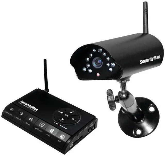 Security Man DIGIAIRWATCH Securityman Digital Wireless Indoor-Outdoor ...