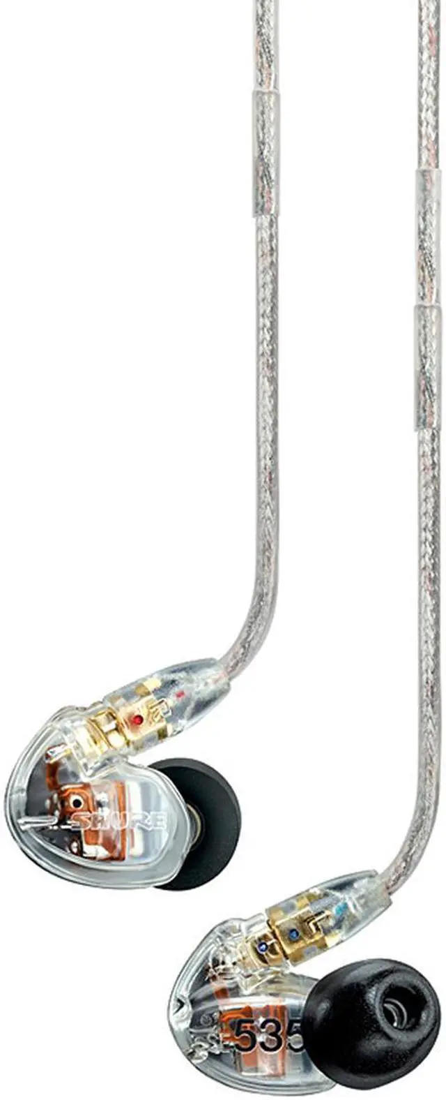 Shure SE535 Sound Isolating Earphones in Clear - Newegg.com