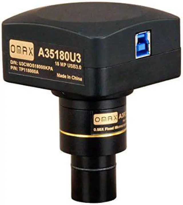 OMAX 18.0MP USB3.0 Digital Camera for Microscope with 0.01mm ...
