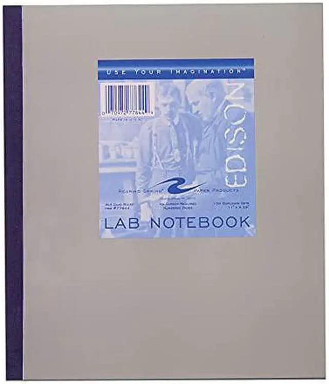 Roaring Spring 77644 Lab Notebook 100 Sheets - 15 lb Basis Weight - 9. ...