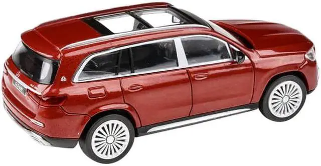 2020 Mercedes-Maybach GLS 600 with Sunroof Red Metallic 1/64 Diecast ...