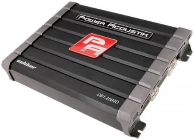 POWER ACOUSTIK CB1-2500D Caliber Series Monoblock Class D Amp (2,500 ...