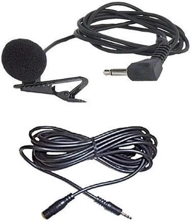 Amplivox S2030 Handsfree Professional Cardioid Lapel Microphone 40 Cord ...