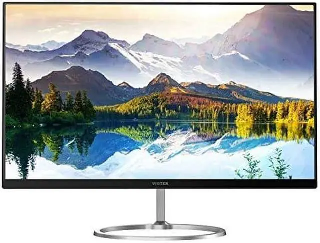 VIOTEK HA238 24" Ultra-Thin Monitor 1920x1080p, Bezel-less Frame, 16:9 ...