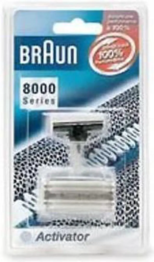 BRAUN 8000 Activator Combi-Pack Foil and Cutterblock Replacement Parts ...