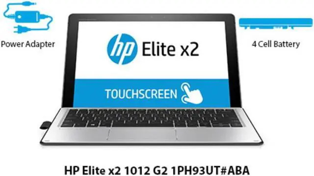 HP Elite x2 2-in-1 Laptop Intel Core i5-7200U 12.3" Windows 10 Pro 64 ...