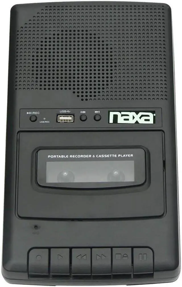 Naxa NPB-300 Portable Cassette Recorder & Digital Converter - Newegg.com