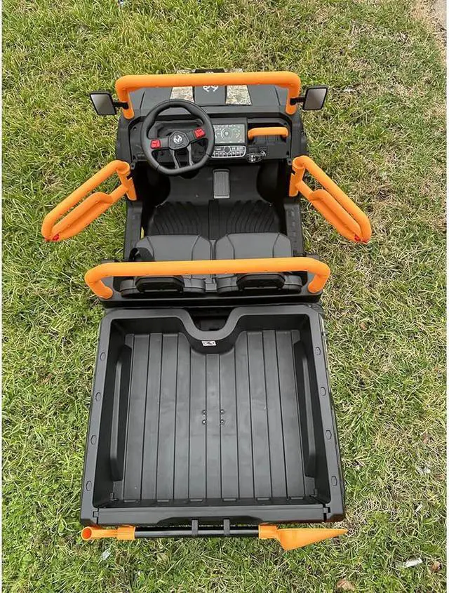 Best Ride On Cars RTUTVDT12VOR Kids Electric Vehicle Realtree UTV 1000 ...