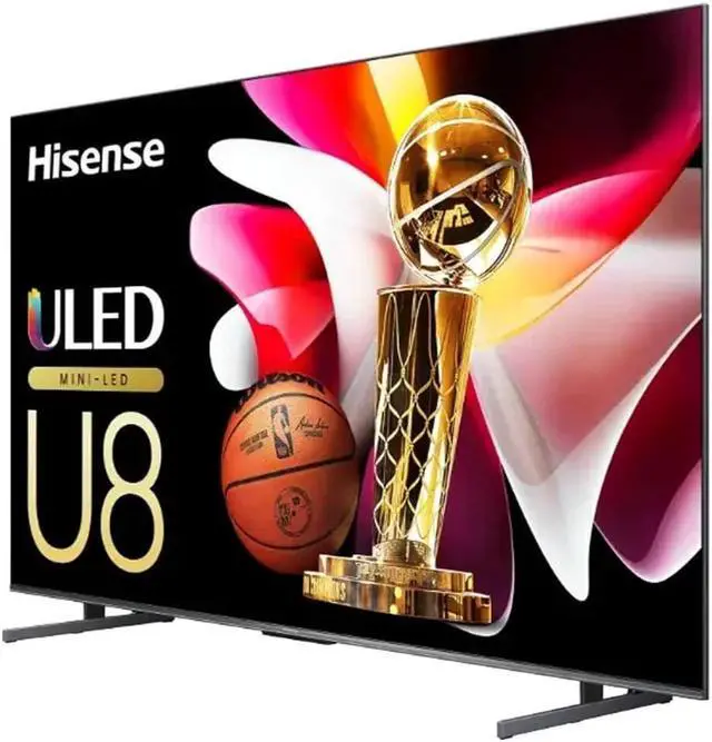 Hisense 75U8N 75 inch Class U8 Series Mini-LED ULED 4K Smart Google TV ...