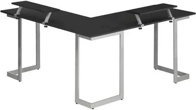 Technical Pro XGAMEDESK2H LED Gaming Desk with Glass Top and Hexagon ...