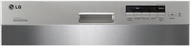 Lg LDS5040ST: Semi-Integrated Dishwasher with Flexible EasyRack System ...