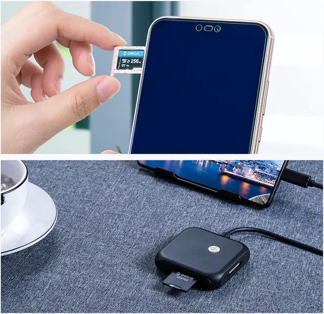 ORICO Ultra 16GB Micro SD Card Class 10 Memory Card with Adapter, Speed ...