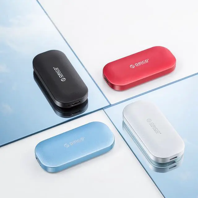 ORICO 250GB Mini Portable NVMe SSD External Solid State Drive with 3D ...
