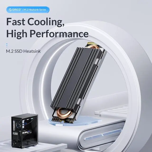 ORICO Copper Conduction Heat Dissipation SSD Heatsink M.2 ssd Hard Disk ...