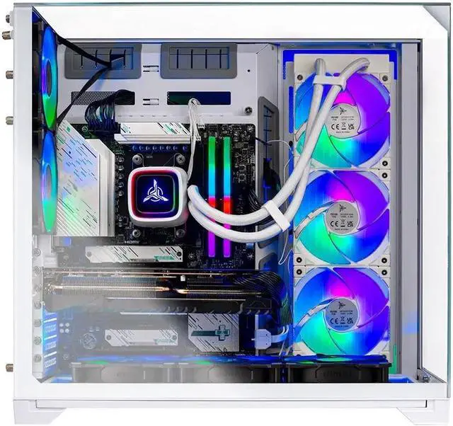 Skytech O11 Vision Gaming PC Desktop, Ryzen 9 7900X3D 4.4 GHz (5.6GHz ...