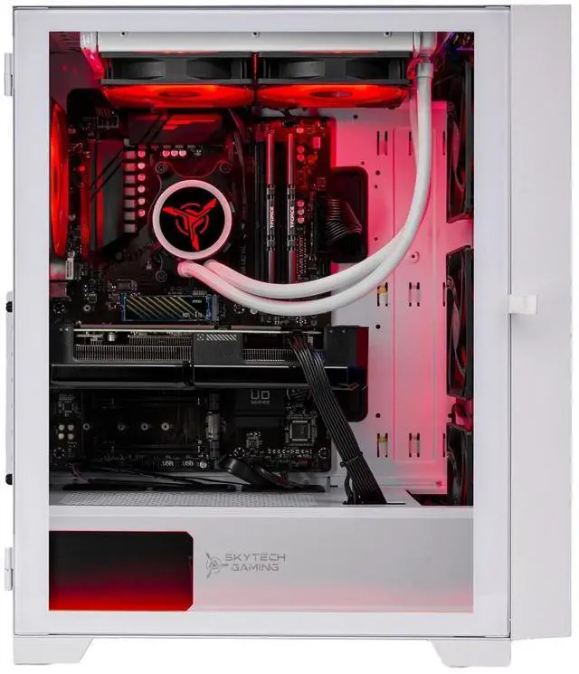 Skytech Gaming Shiva Gaming PC, Intel i7 12700F 2.1 GHz, RTX 4060, 1TB ...