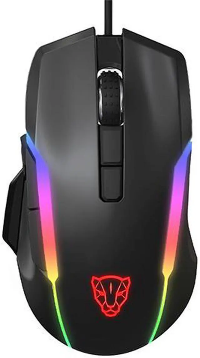 8 Button 12000 DPI USB Wired Gaming Mouse Mice LED Backlit Optical ...
