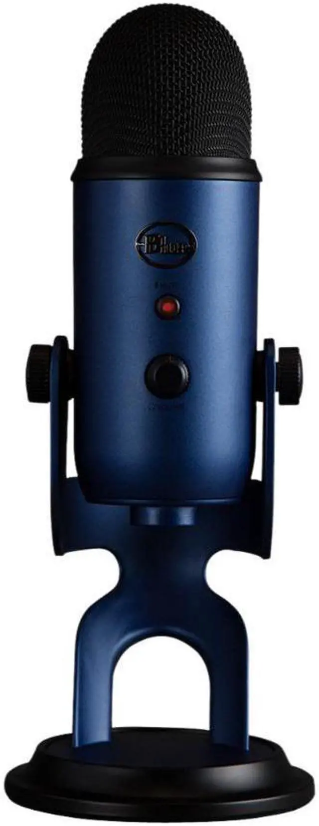 Blue Microphones Yeti USB Microphone (Midnight Blue) with Boom Arm ...