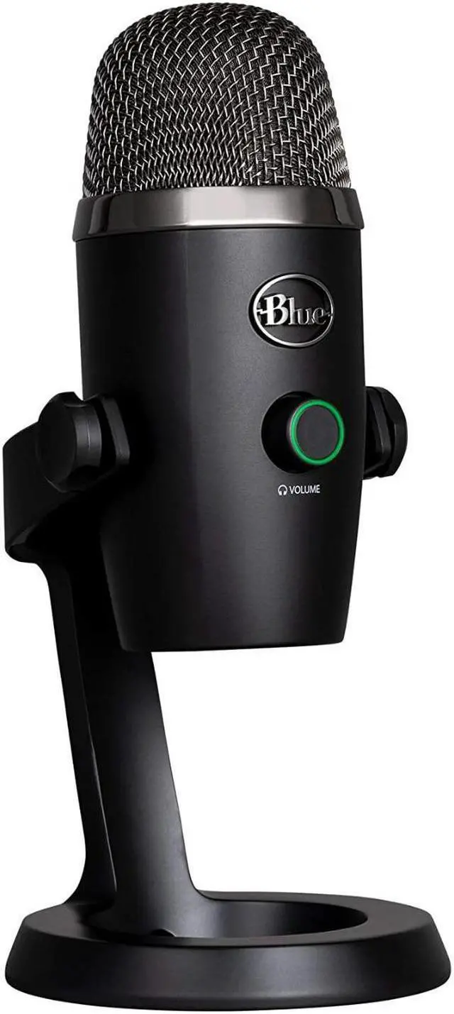 Blue Yeti Nano Premium USB Mic (Black) with Knox Gear Boom Arm Bundle ...