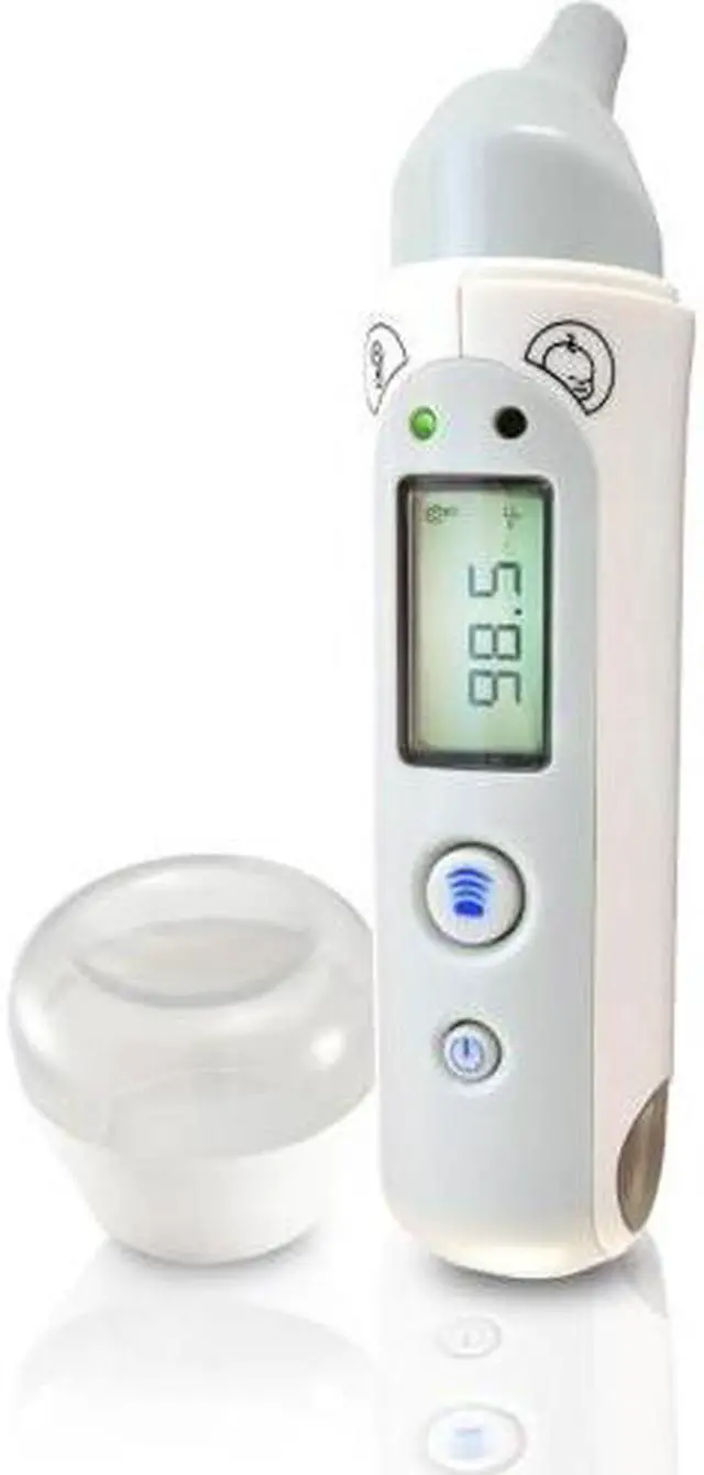 PYLE PHTM20BTGR Bluetooth Infrared Ear & Body Digital Thermometer with ...
