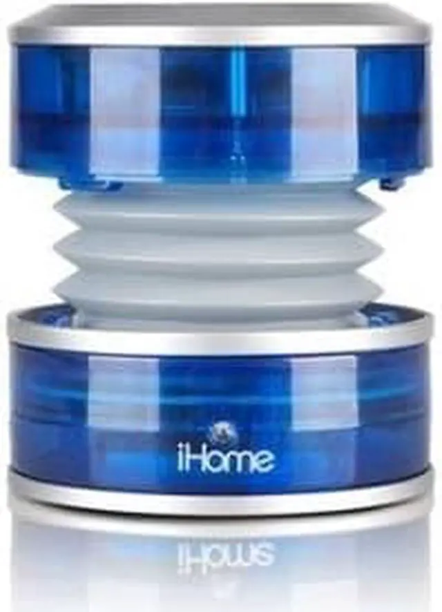 iHome iM60LT iHome iHM60 Speaker System - Translucent Blue - USB - iPod ...