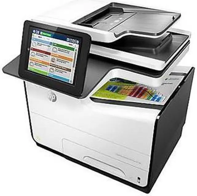 HP PageWide Enterprise Color Flow MFP 586z (G1W41A#201) Printer ...