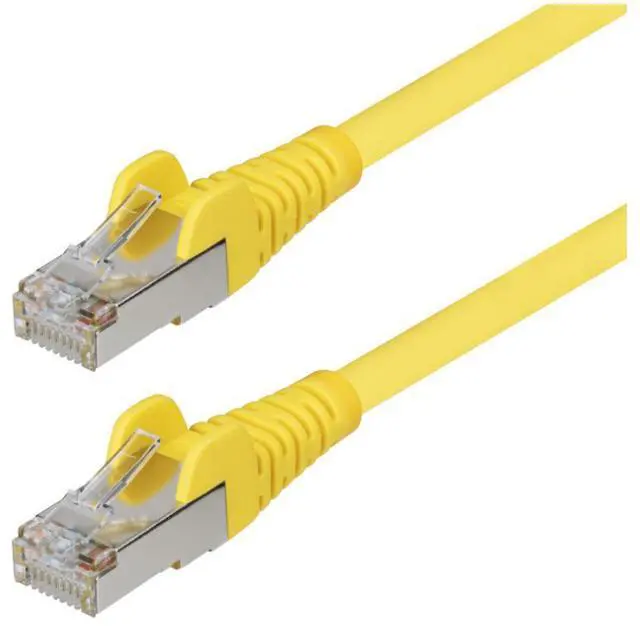 StarTech 5ft Yellow CAT6a Ethernet Cable Model NLYL-5F-CAT6A-PATCH ...