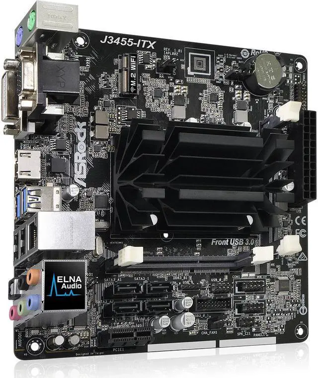 Asrock Intel J3455 Mini ITX DDR3-SDRAM Motherboard - Newegg.com