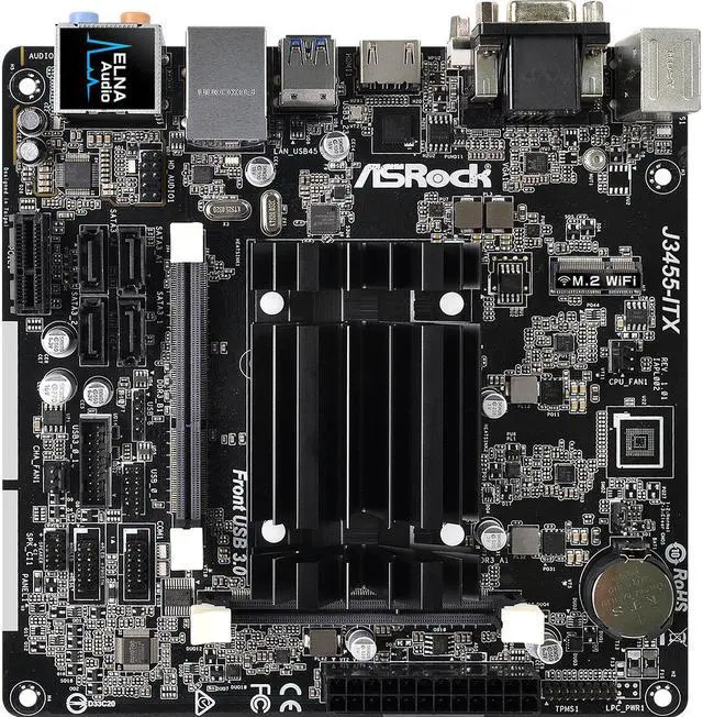 Asrock Intel J3455 Mini ITX DDR3-SDRAM Motherboard - Newegg.com
