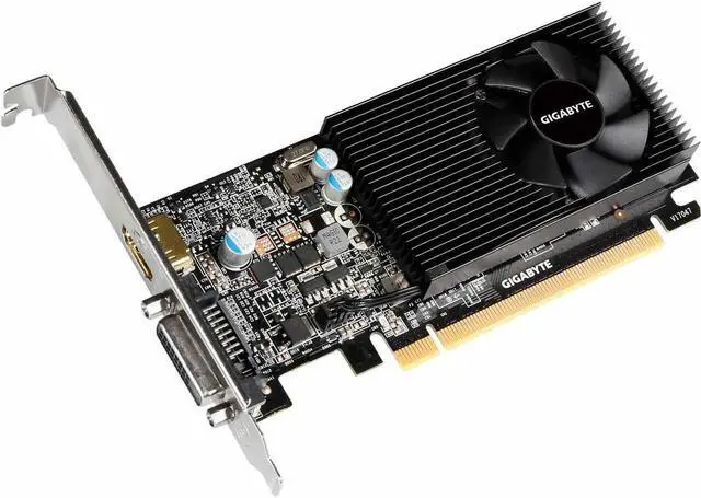 GIGABYTE NVIDIA GeForce GT 1030 Low Profile 2G Computer Graphics Card ...