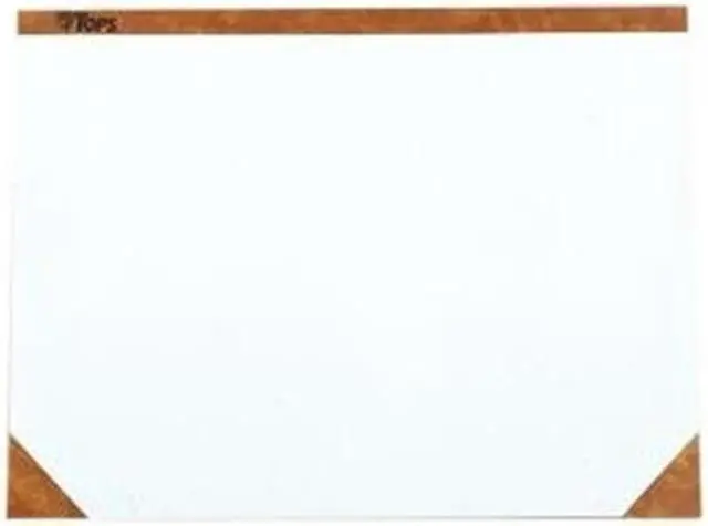 TOPS Plain Paper Desk Pads - Paper - White - Newegg.com