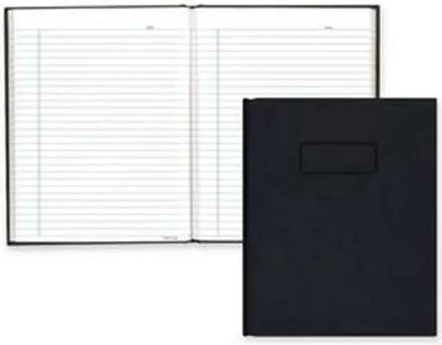 Blueline Business Notebooks Black 9.25x7.25 192 Sht Ruled A9 Pack Of 5 ...