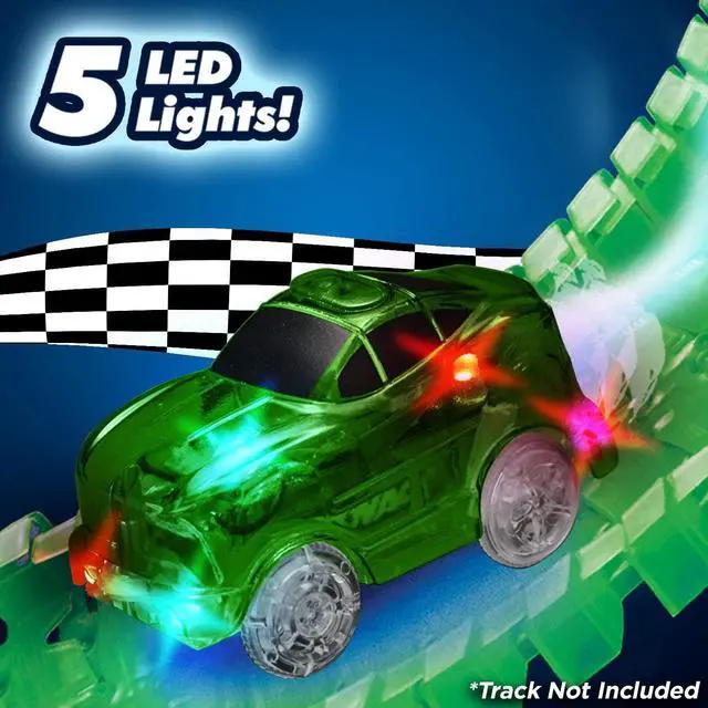 Ontel Magic Tracks Criss Cross Track Piece with Green Car Add-On ...