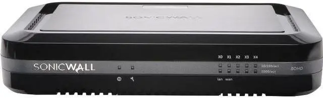 SonicWall SOHO 250 Network Security/Firewall Appliance - 5 Port - 10 ...