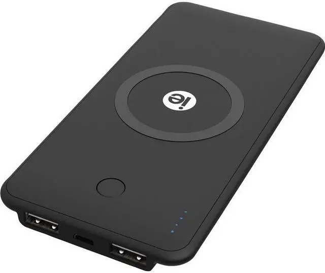 iEssentials IEN-WCP Black Wireless Charging Pad with Dual USB - Newegg.com