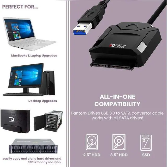 Fantom Drives 5TB Hard Drive Upgrade Kit with Seagate BarraCuda ...