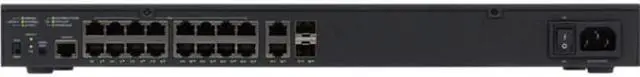 Luxul AV Series 18-Port Gigabit PoE+ L2/L3 Managed Switch - 16 Ports ...