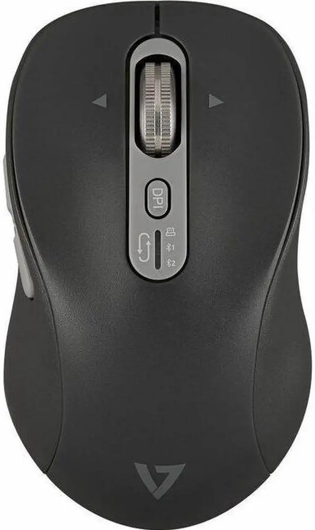 V7 MW600BT Dual Mode Bluetooth 2.4Ghz Fast, Side Scroll Mouse - Optical ...
