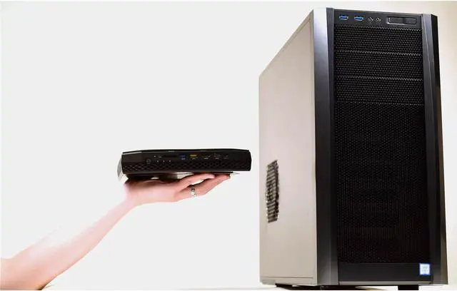 Intel NUC (Next Unit of Computing) BOXNUC8I7HVK1 Black Mini / Booksize ...