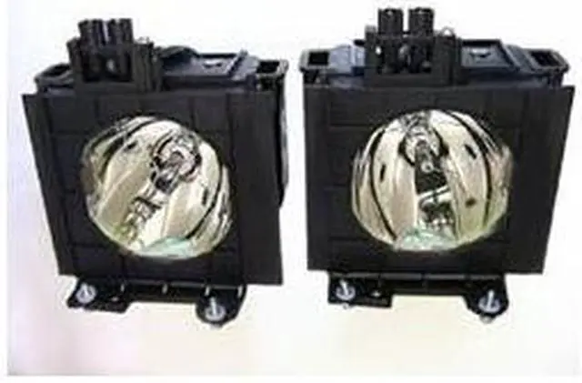 eReplacements Compatible projector lamp (2 pack) for Panasonic PT-D5500 ...