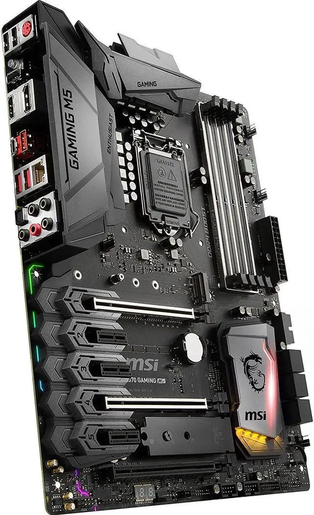 MSI Z370 GAMING PRO CARBON AC Desktop Motherboard - Intel Chipset ...
