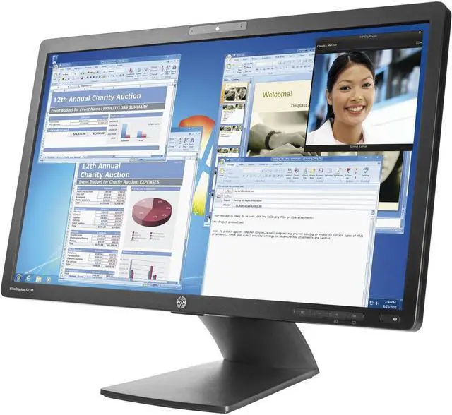 Refurbished: HP EliteDisplay S231D 23-Inch FHD Monitor Built-in Webcam ...