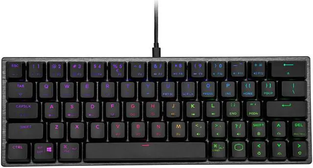 Cooler Master SK620 Wired Mechanical Low Profile Gaming Keyboard (Gray ...