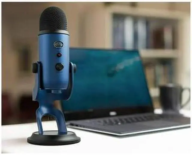 Blue Microphone Yeti USB Microphone (Midnight) with C920S 1080p Webcam ...