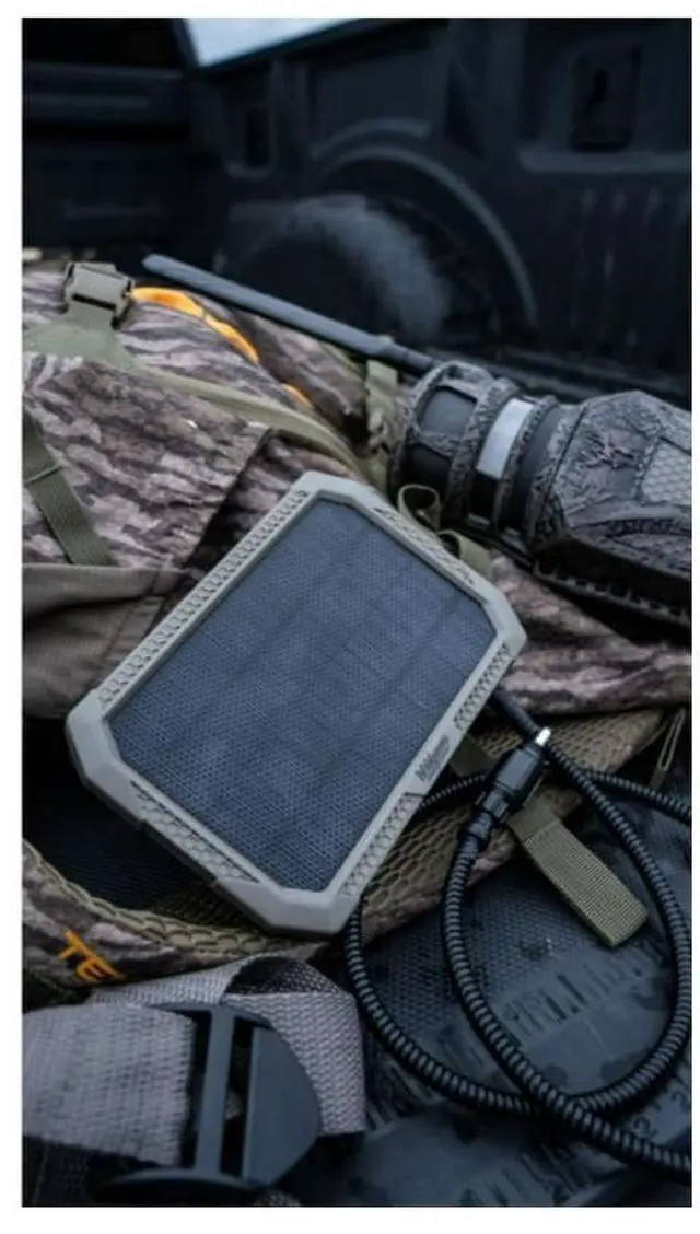 Wildgame Innovations 3000mAh SOLPAK Solar Battery Pack with LED Battery ...